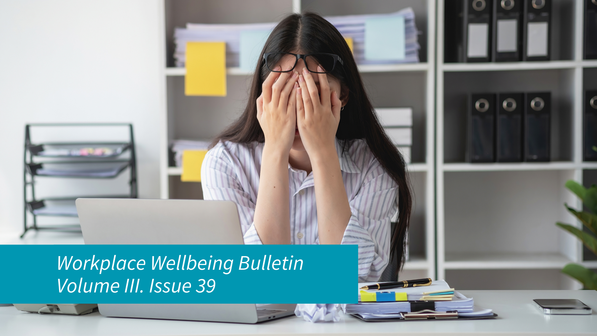 Workplace Wellbeing Bulletin Template – sthir